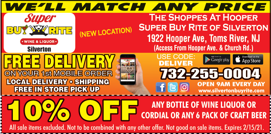 10% OFF ON ANY BOTTLE OF WINE LIQUOR OR CORDIAL OR ANY 6 PACK OF CRAFT ...